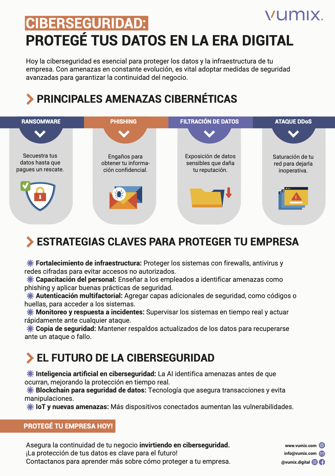 Ciberseguridad en la era digital - Vumix